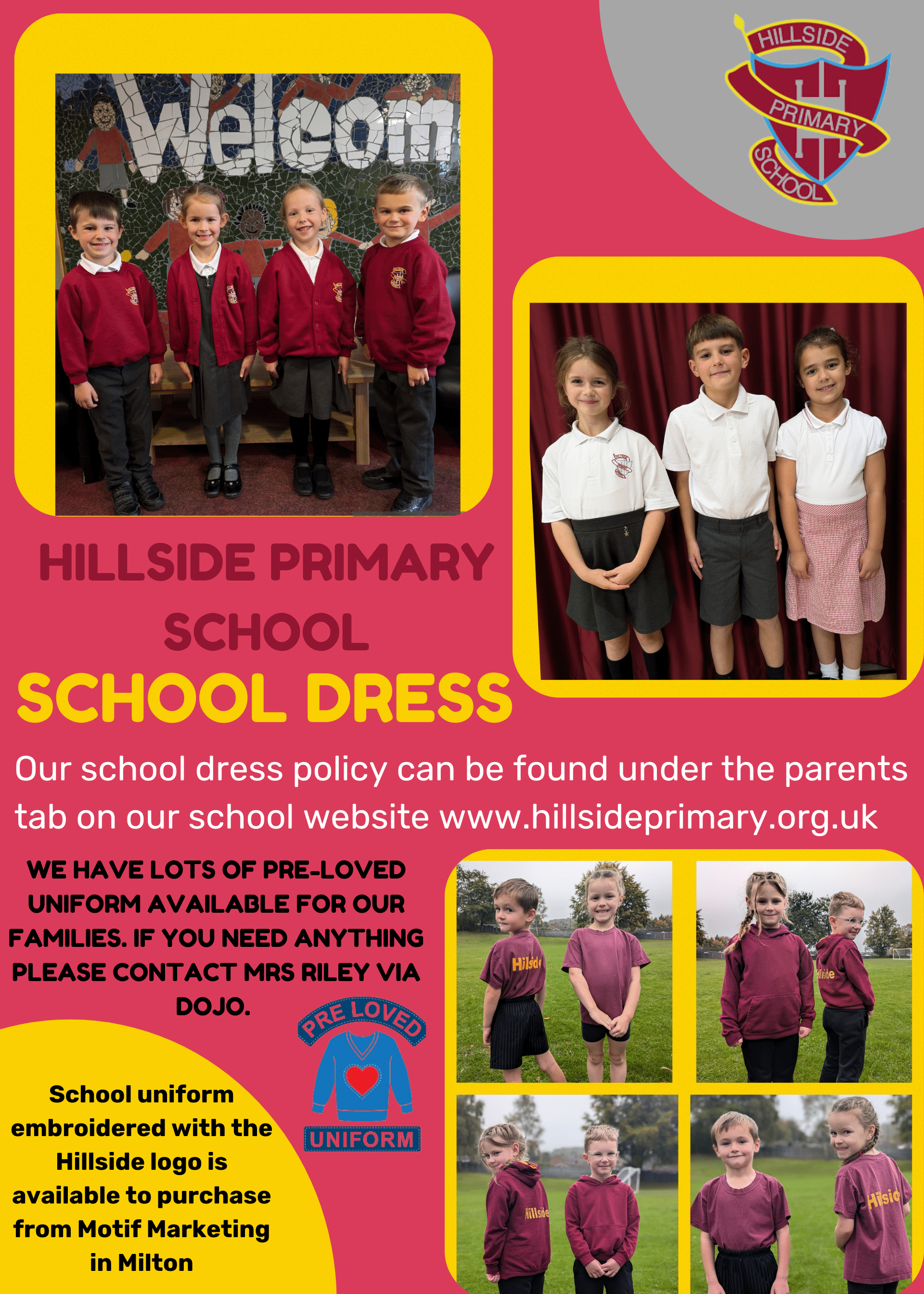 School Uniform – Hillside Primary School | Baddeley Green | Staffordshire